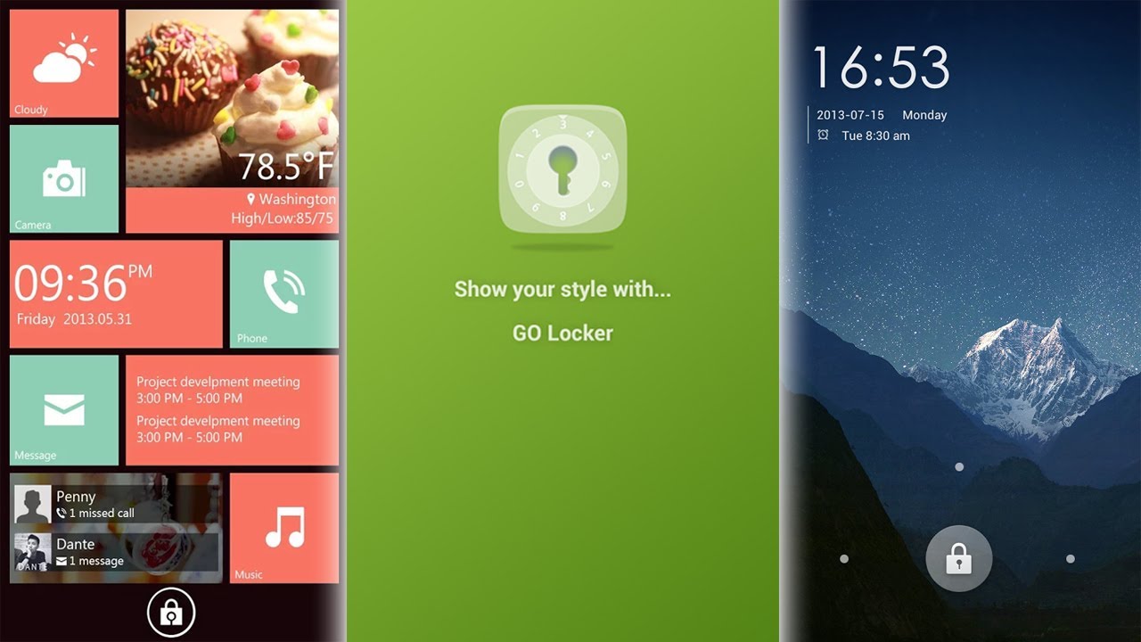 GO Locker [Android] Video review by Stelapps - YouTube