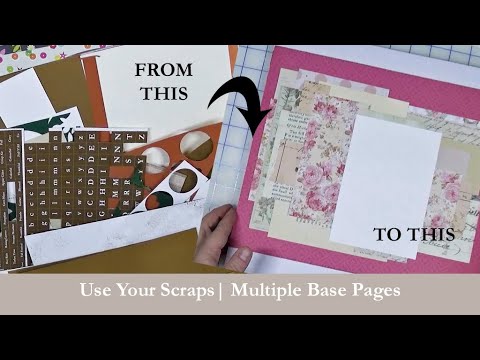 Scraps, Scraps & More Scraps... Process for using Scraps to Make Base ...