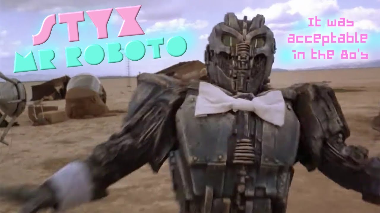 STYX 'Mr. Roboto' - 1980's cool and weird movie robots - YouTube