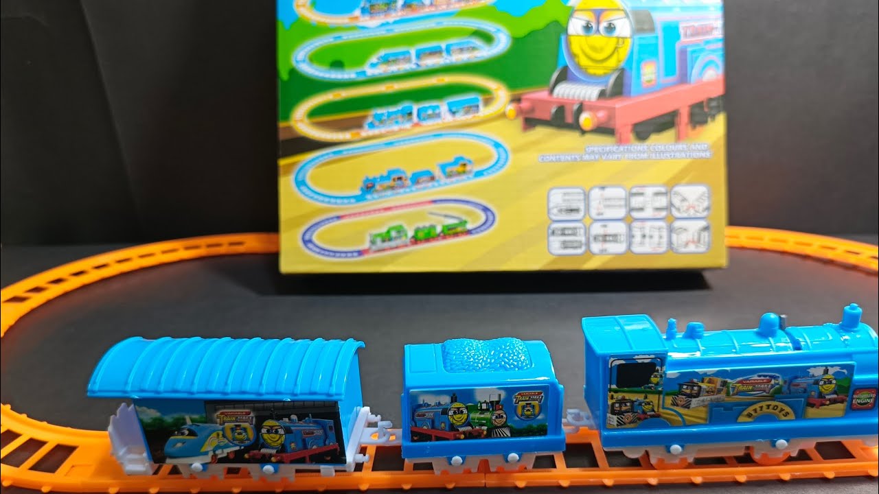 6 Minutes Satisfying Unboxing with amazing Variable train set Electric ...