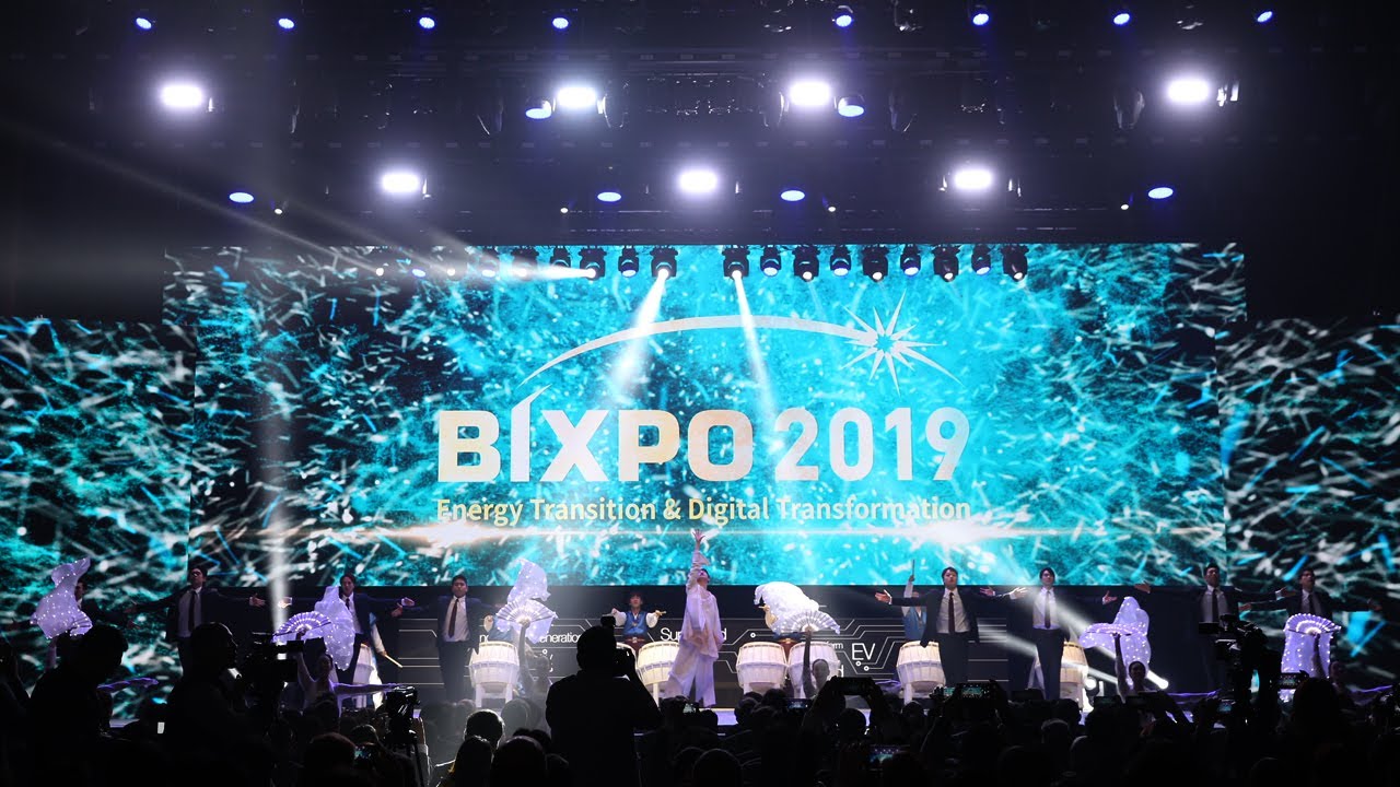 [미디어 퍼포먼스] [주제공연] 2019 빛가람 국제전력기술 엑스포 BIXPO 2019ㅣ생동감크루ㅣ아라댄스컴퍼니ㅣIN풍류 - YouTube