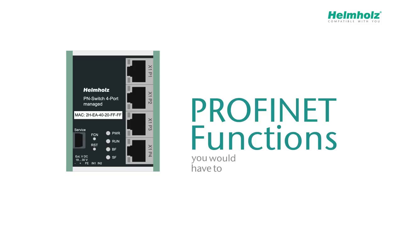 Ventajas de un switch PROFINET a uno convencional - YouTube