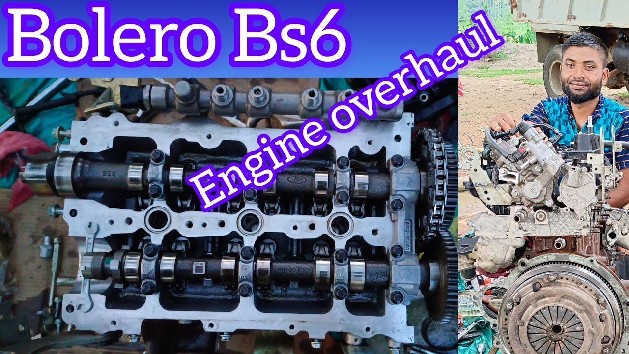 Bolero bs 6 engine repairing - YouTube
