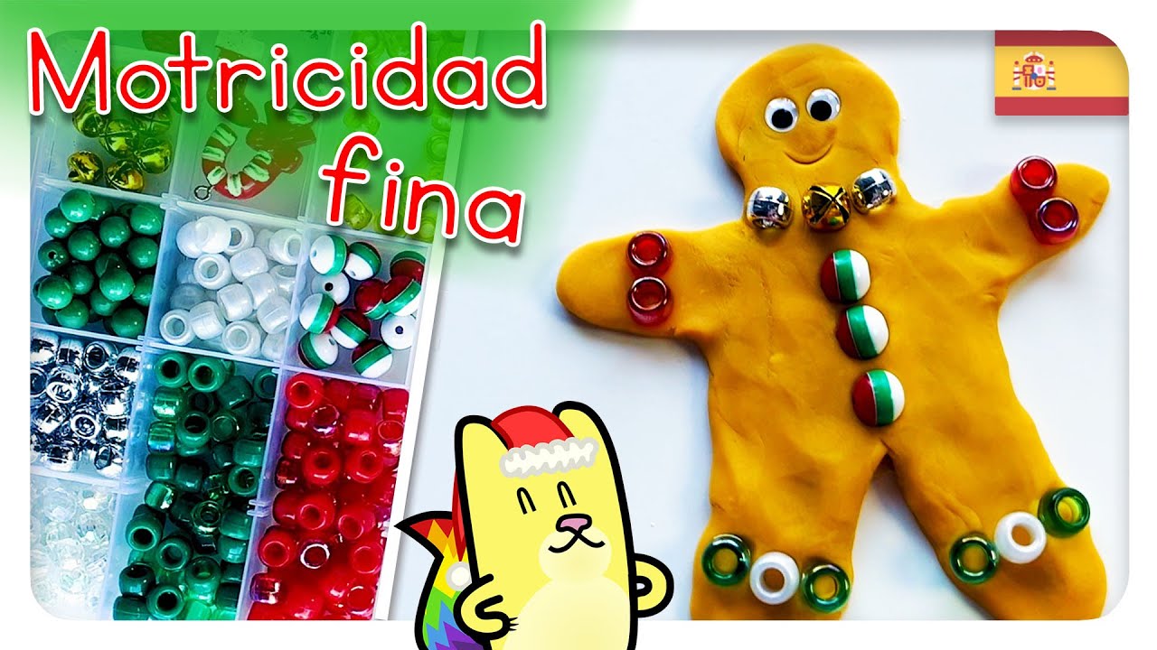 ACTIVIDADES de MOTRICIDAD FINA para hacer con NIÑOS 👌🎄 IDEAS de NAVIDAD ...