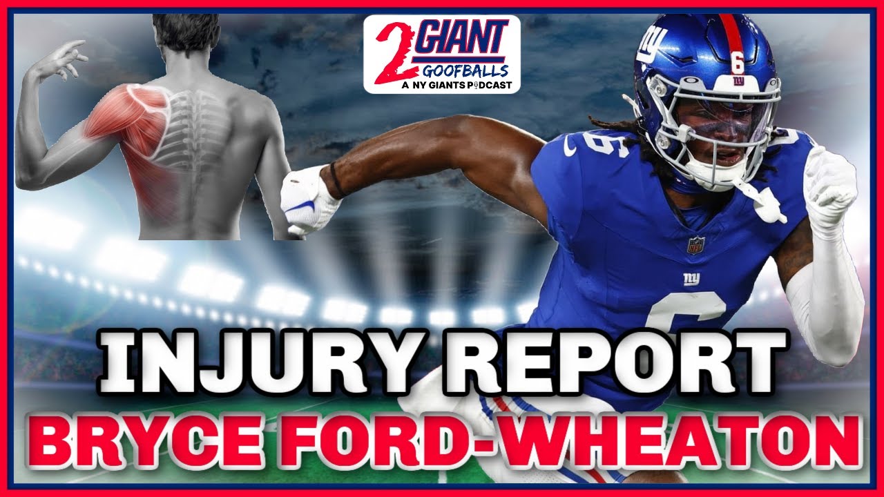 Injury Update On NY Giants WR Bryce Ford-Wheaton At Mini Camp - YouTube