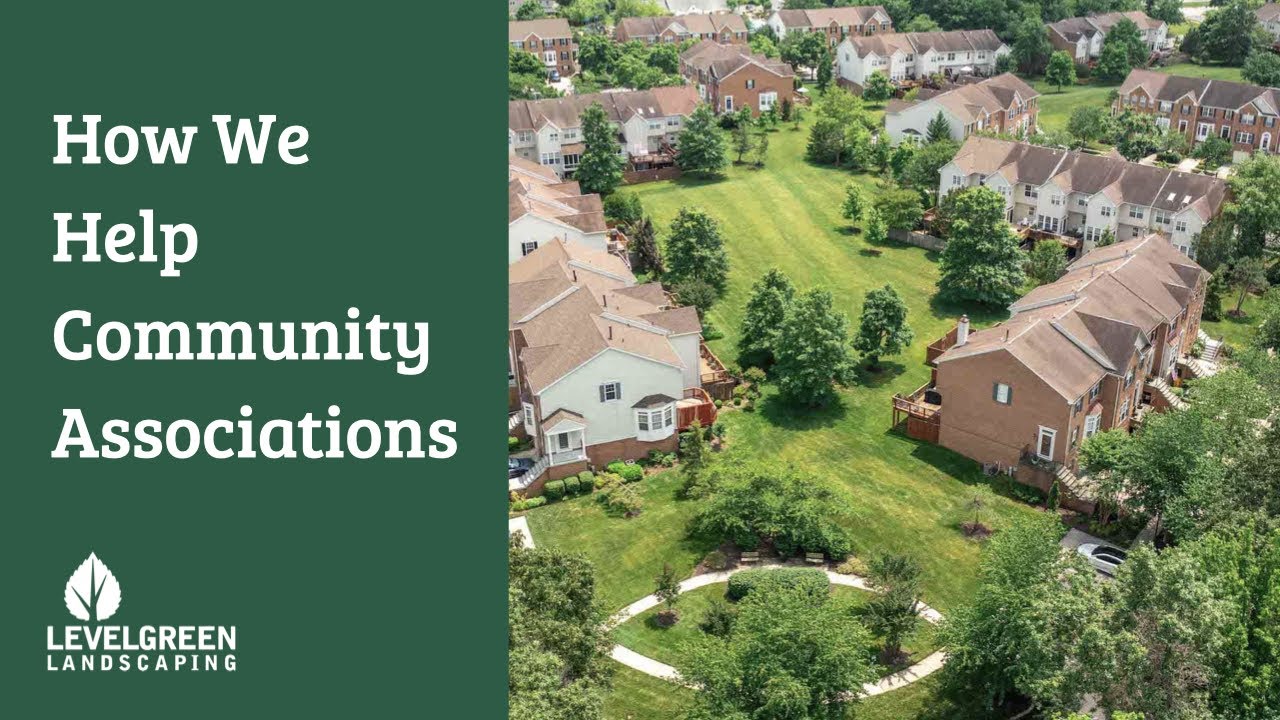 How We Help Community Associations: Level Green Landscaping - YouTube