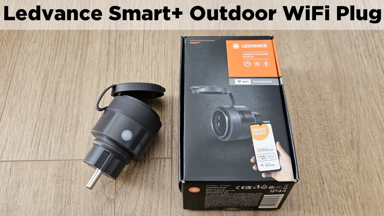 Ledvance Smart+ Outdoor Wi-Fi smart plug - REVIEW and Unboxing - YouTube