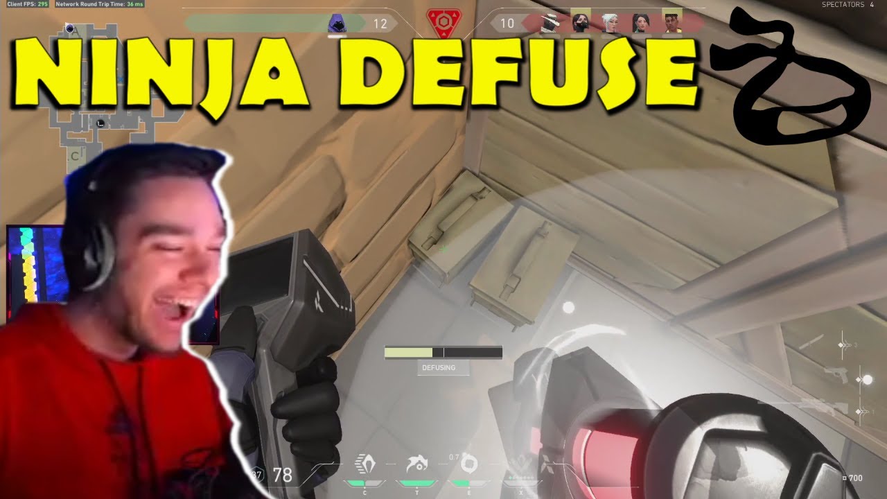 HOW TO NINJA-STYLE DEFUSE IN VALORANT | VALORANT HIGHLIGHTS #5 - YouTube