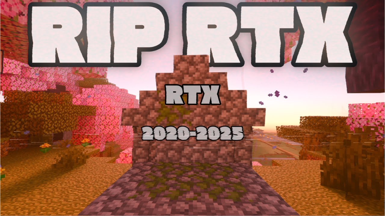 minecraft rtx is offically discontinued meanwhile its more broken then ever - YouTube