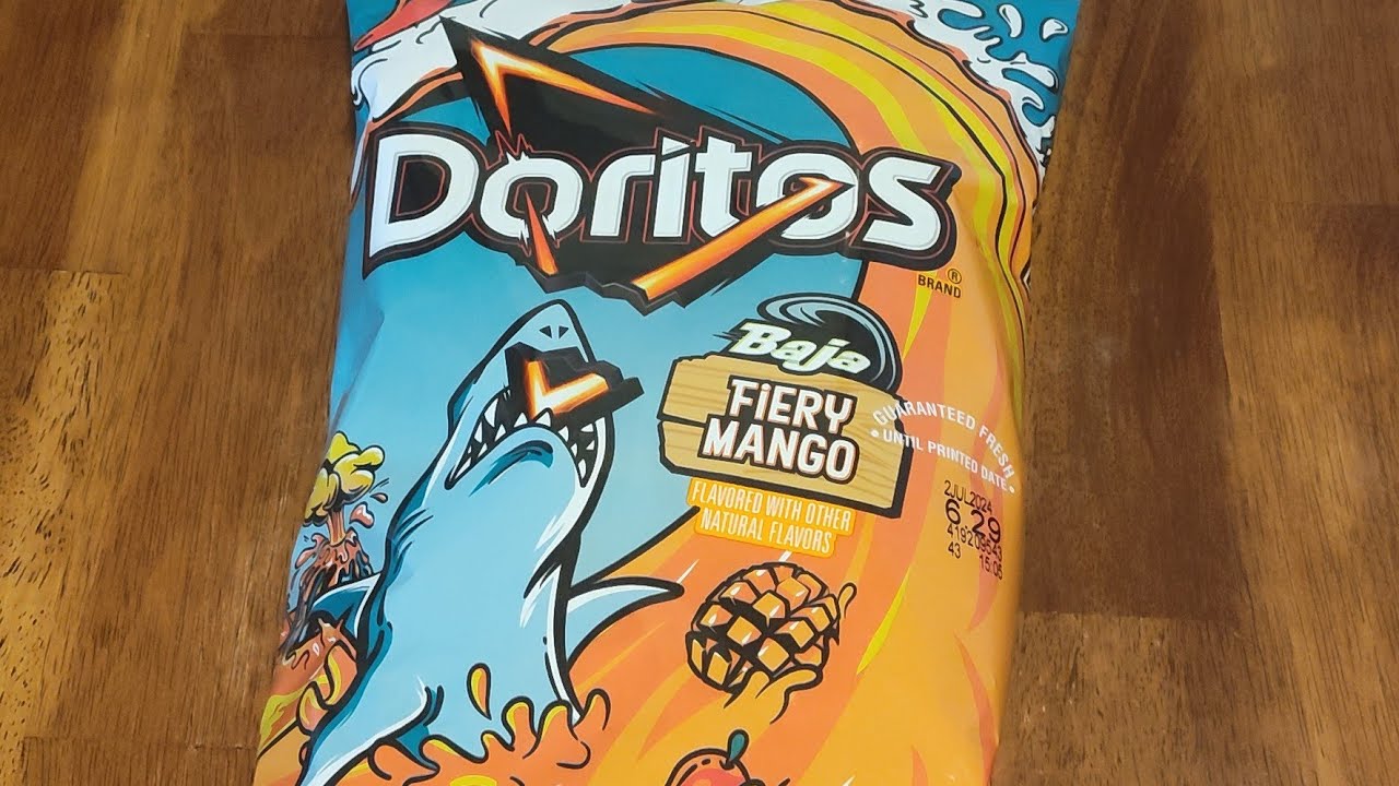 Doritos Baja Fiery Mango Review - YouTube