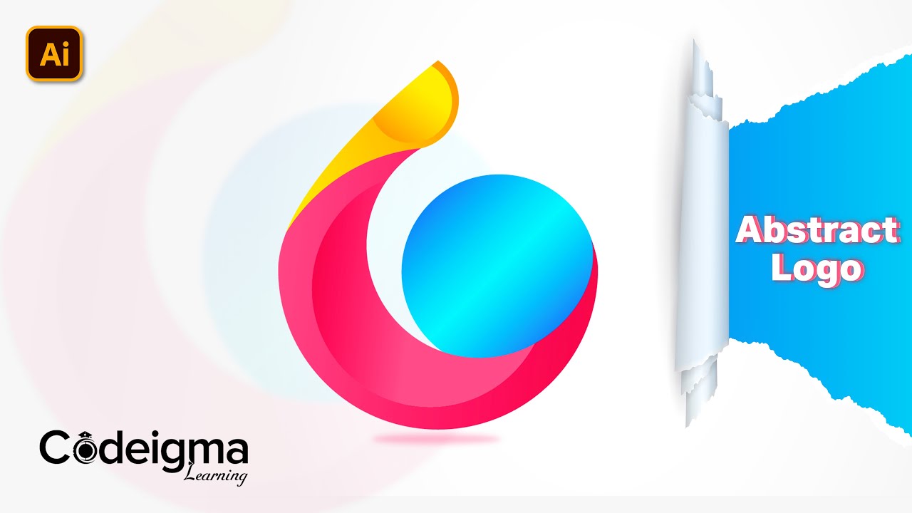 Abstract Logo Tutorial | Adobe Illustrator CC |Design 7| Codeigma ...