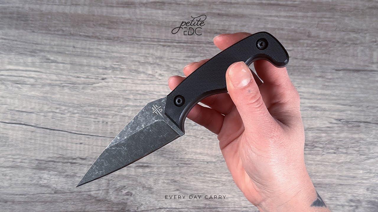 Handmade USA Self Defense Knife - YouTube
