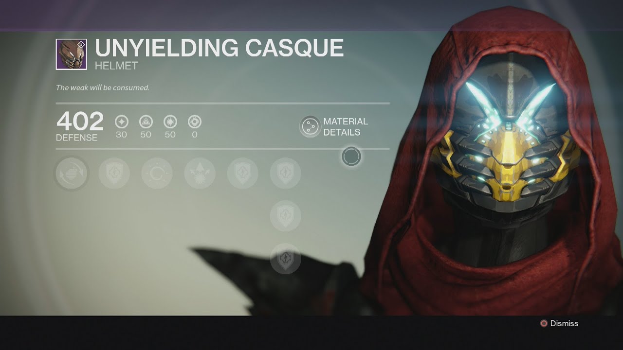 Destiny: Crota's End Hunter Raid Helmet - YouTube