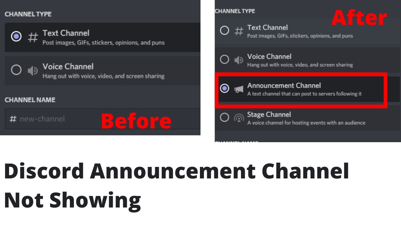 Discord Announcement Channel Not Showing Why Can t I Make Discord Announcement Channel Not Showing Why Can t I Make