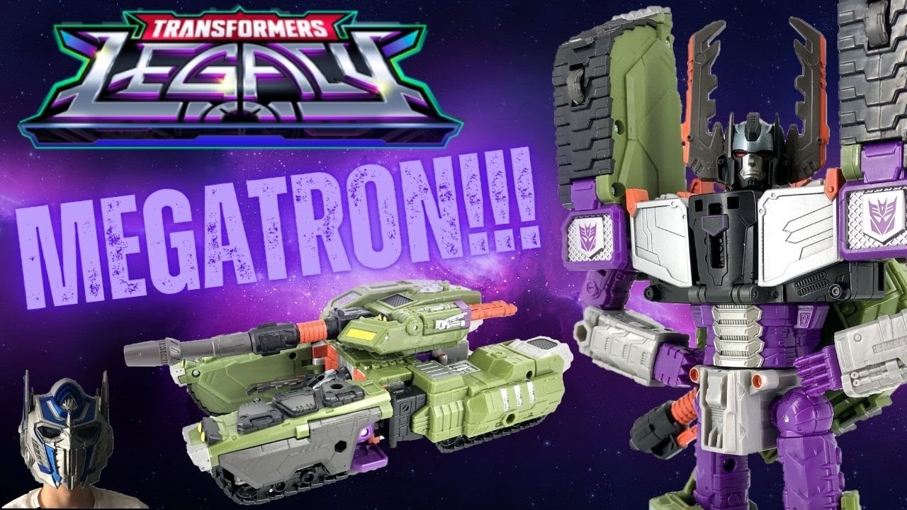 Transformers Legacy - Armada Megatron Full Review and Transformation ...
