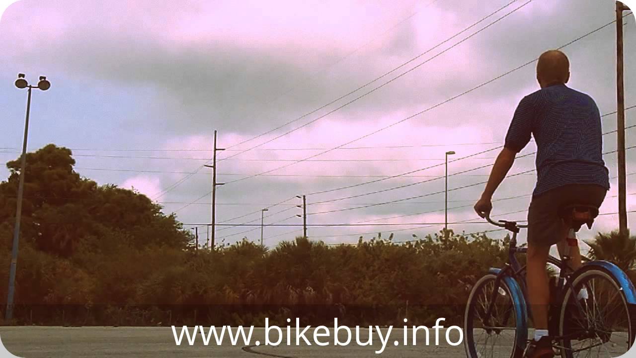 Beach Cruisers - Riding a Beach Cruiser - YouTube