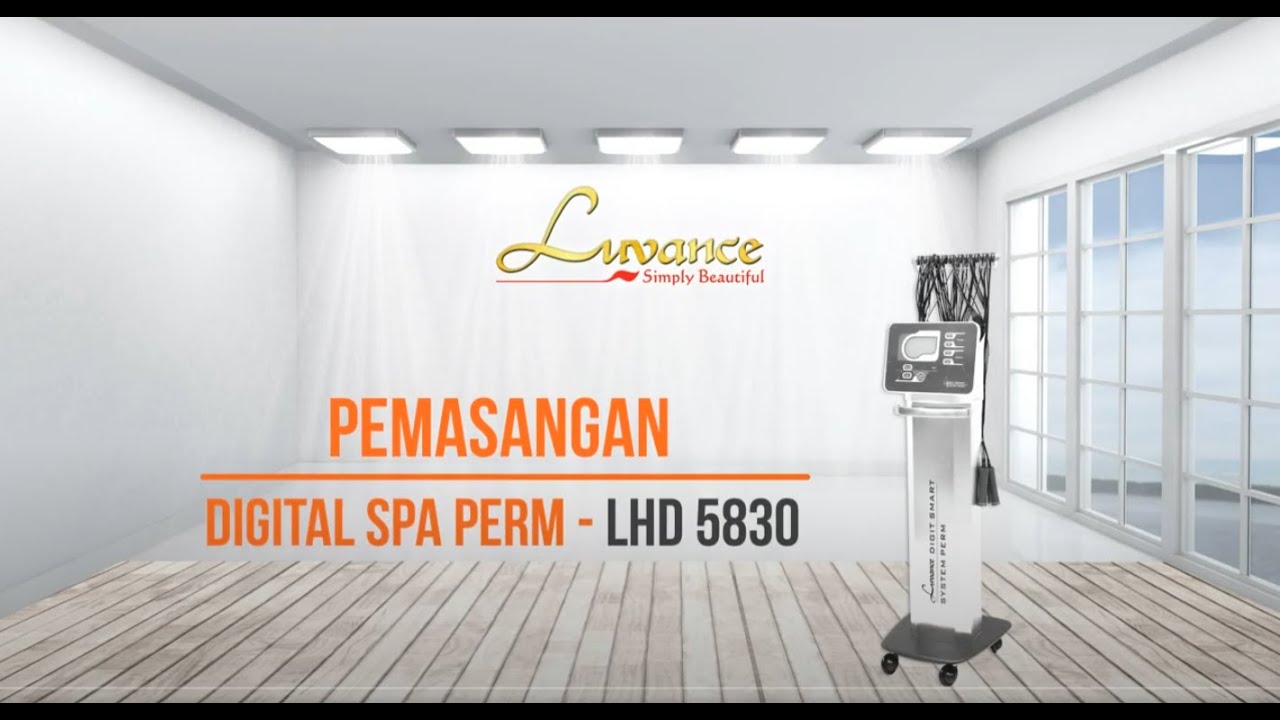 Pemasangan Digital Spa Perm LHD 5830 - YouTube