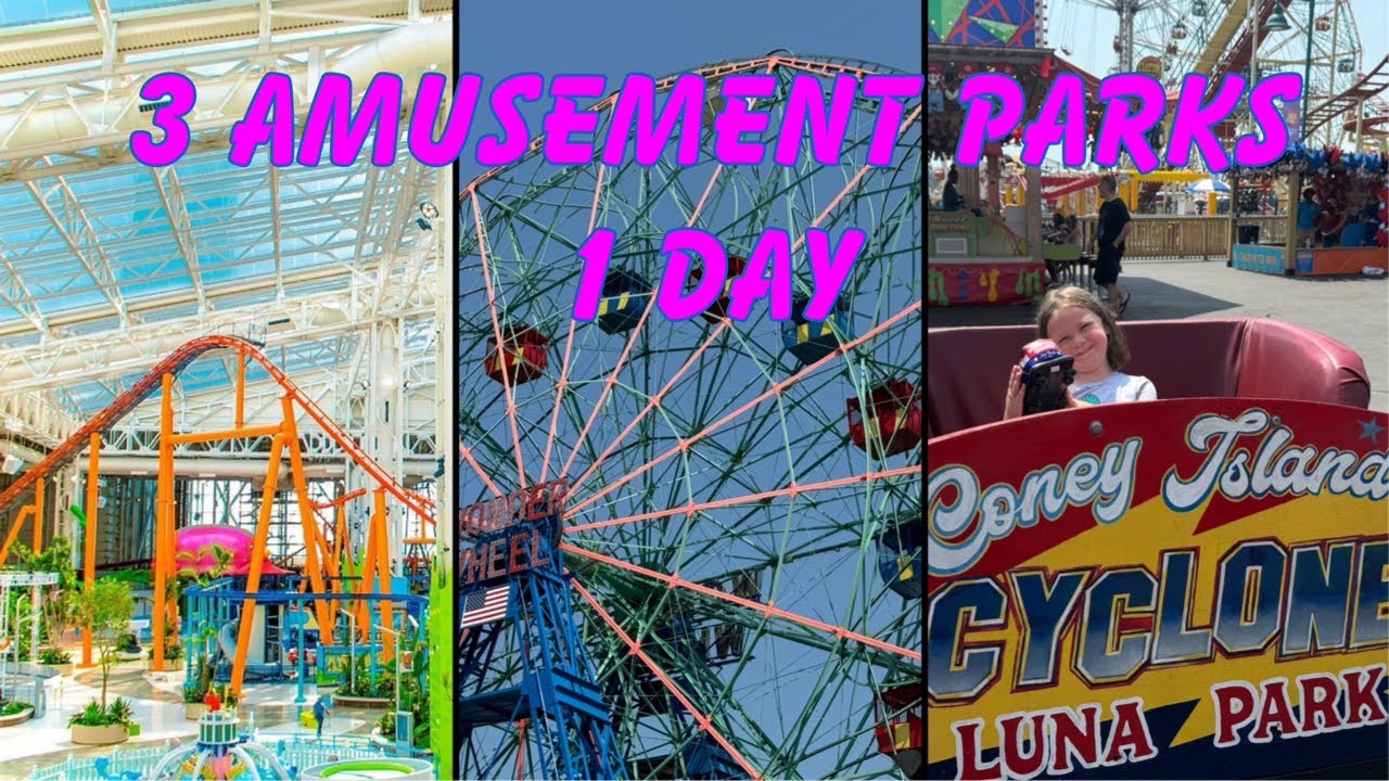 3 Amusement Parks In A Day Coney Island Brooklyn NY, American Dream ...