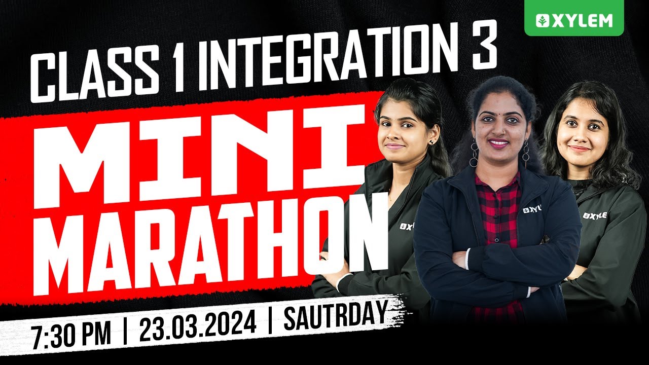Class 1 Integration 3 - Mini Marathon | Xylem Class 1 - YouTube