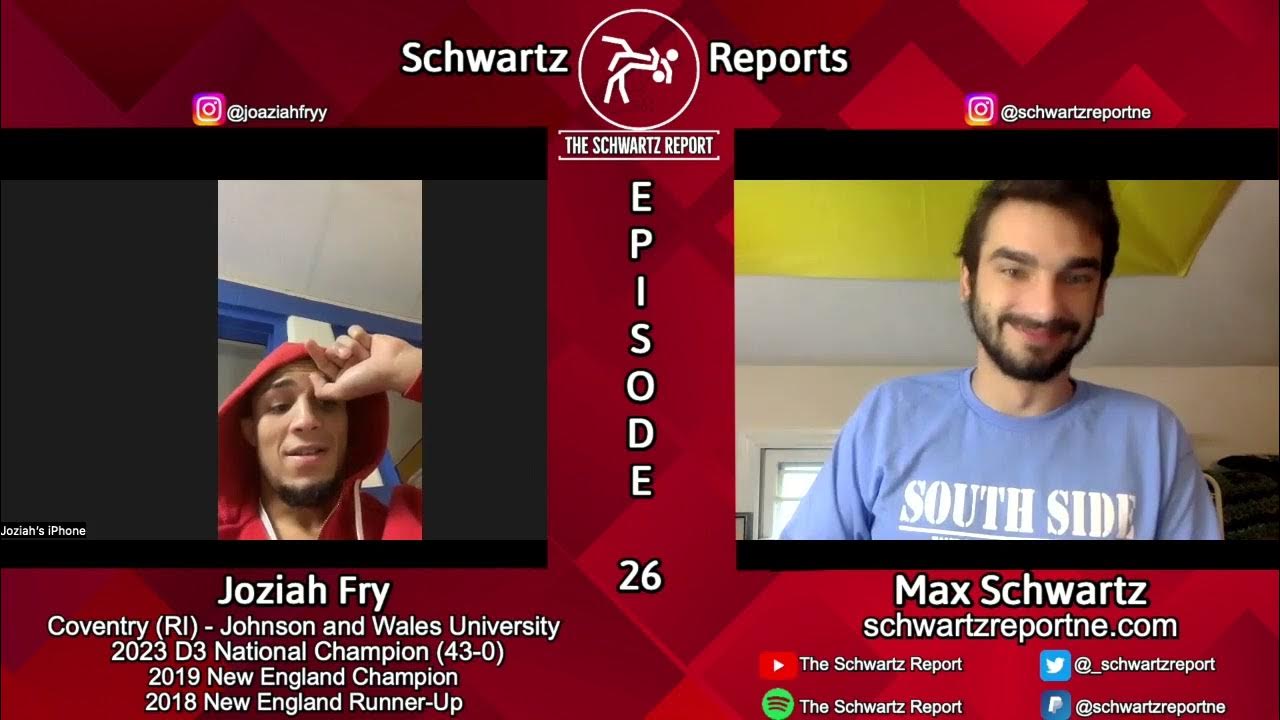 Schwartz Reports Ep 26: 2023 DIII National Champion Joziah Fry - YouTube