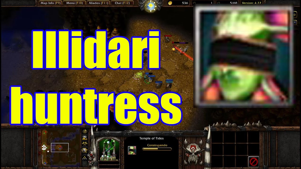 Warcraft III Survival Chaos 280 Illidari Huntress - YouTube