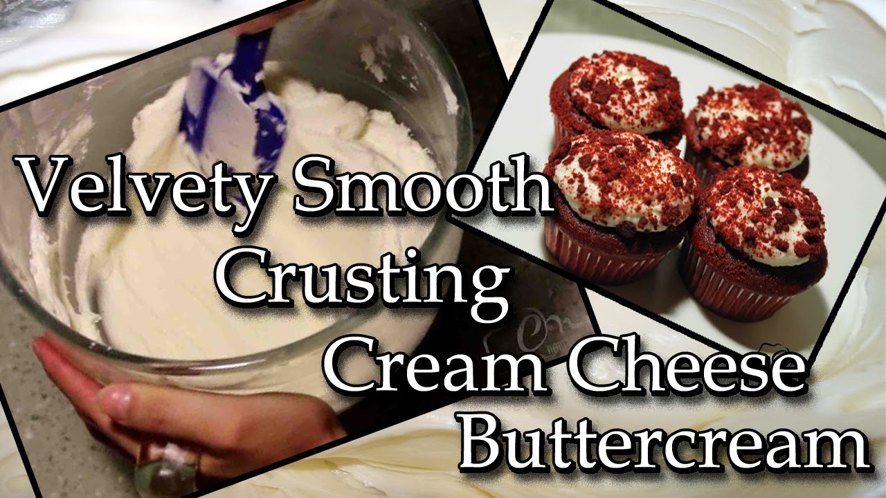 Velvety Smooth Cream Cheese Buttercream - YouTube