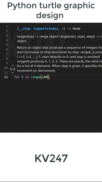 Python turtle graphic design #beginners #beginner #python #turtle #pythonprogramming #short # ...