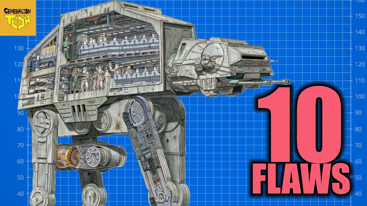 10 Flaws With the ATAT (All Terrain Armored Transport Walker) - YouTube