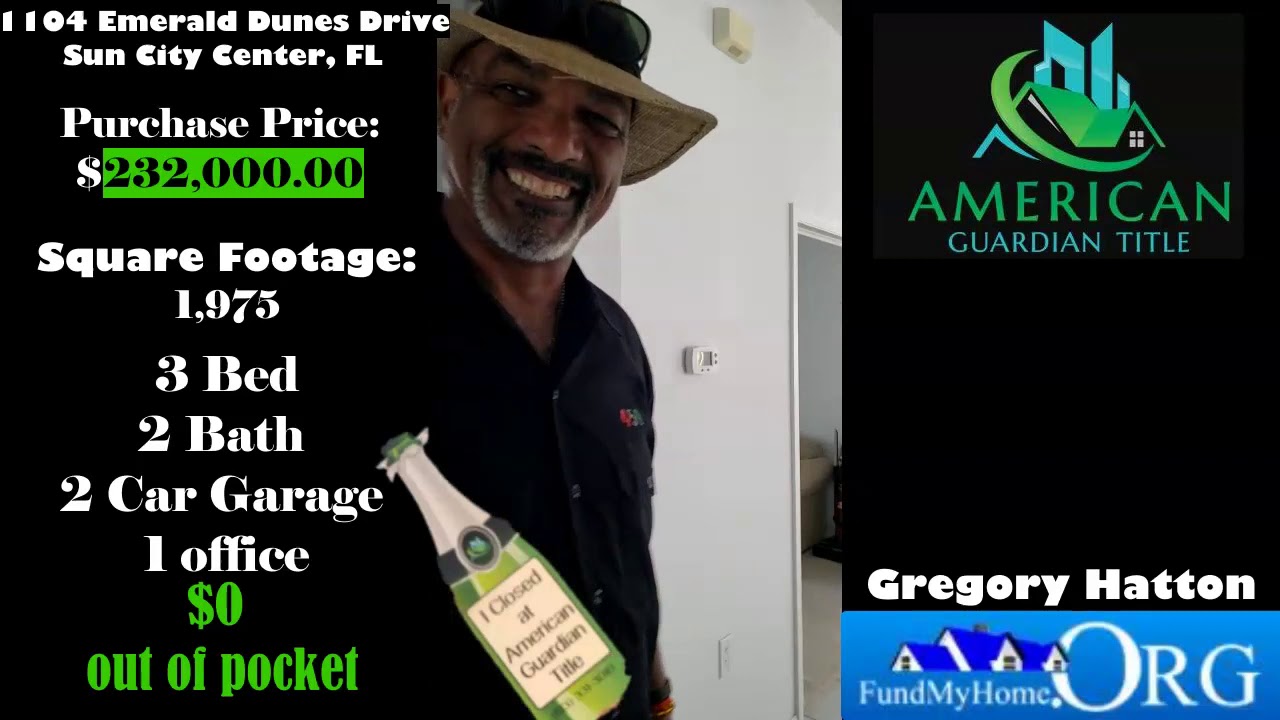 FundMyHome org Testimonial Gregory Hatton - YouTube