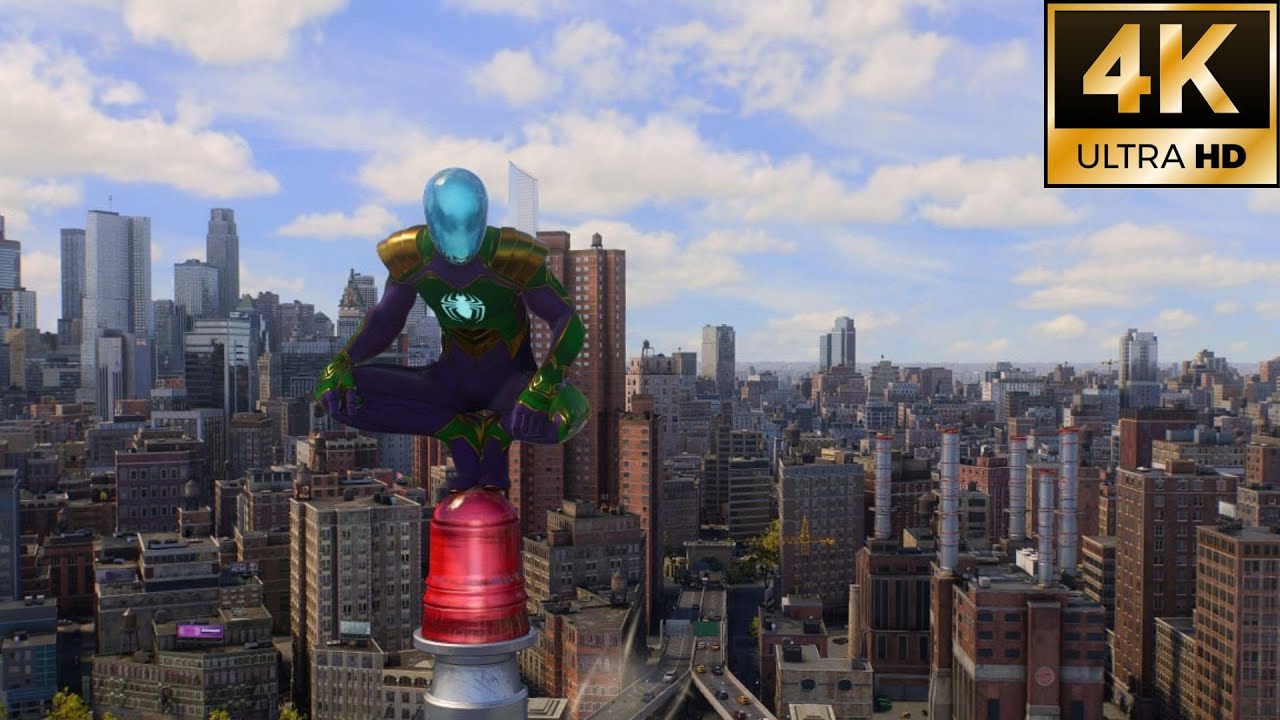 Marvel's Spider-Man 2 - Smoke and Mirrors Suit Free Roam (4K 60FPS ...