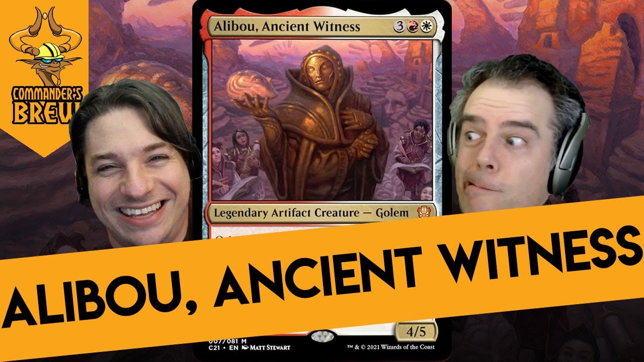 Alibou Ancient Witness Commander 2021 Deck | Alibou EDH Deck - YouTube