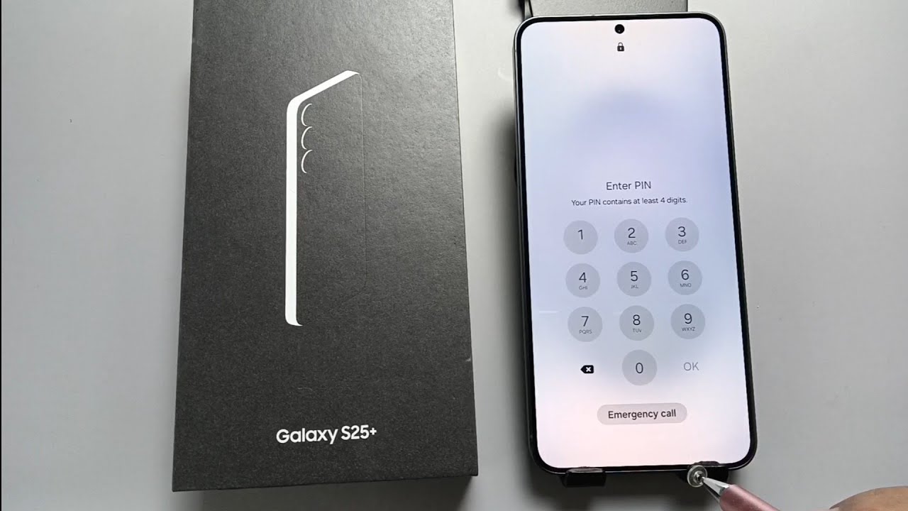 Samsung Galaxy S25/S25+/Ultra | How to Set Screen Lock on Samsung ...