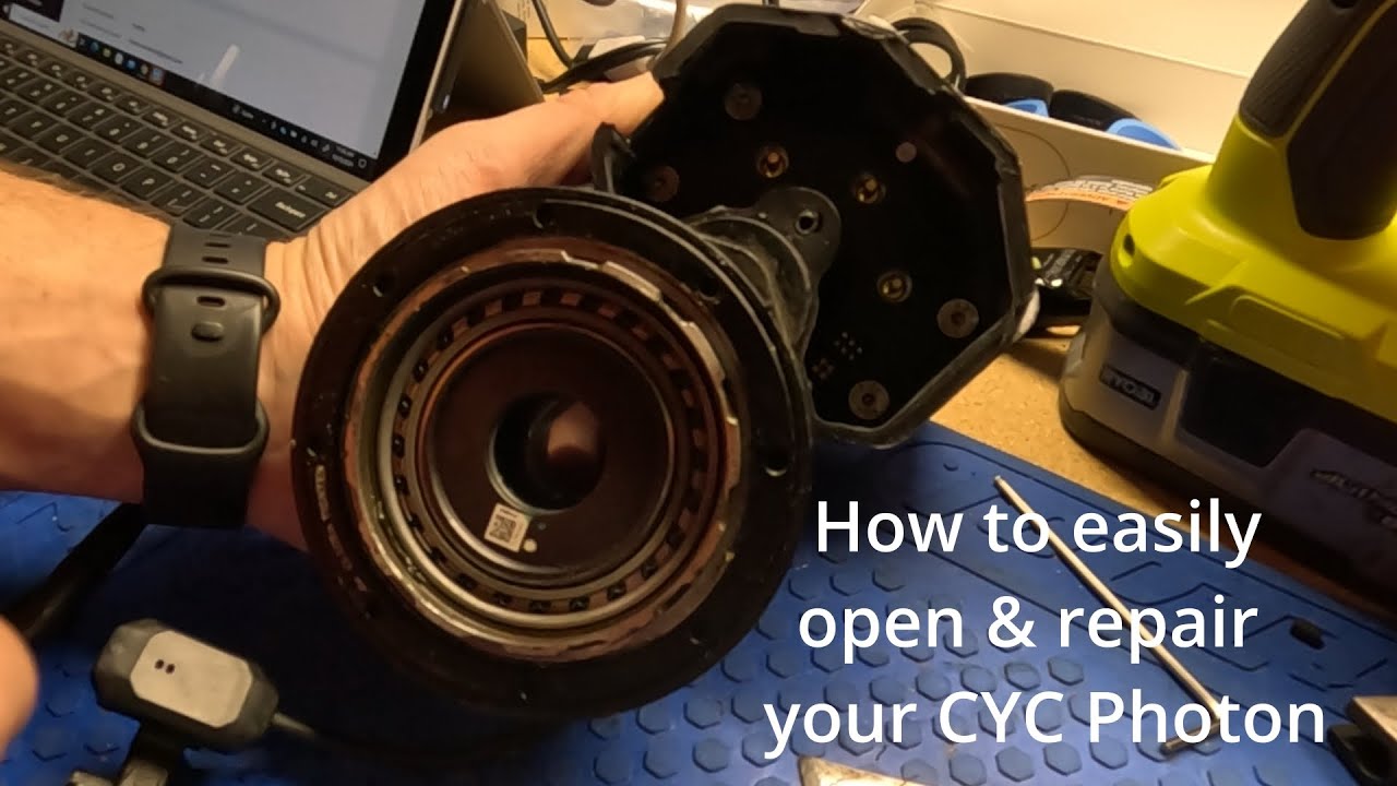 How to Easily open and repair your CYC Photon motor - YouTube