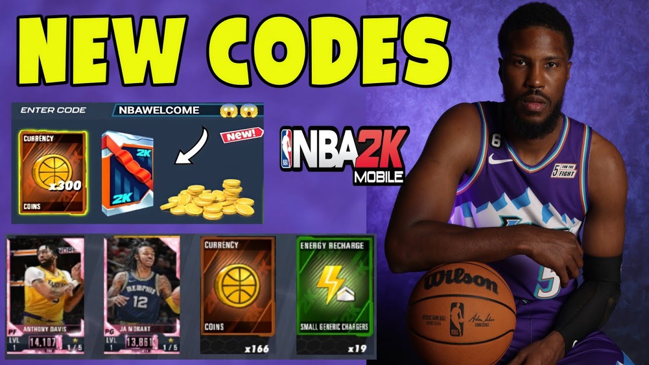 NEW NBA 2K MOBILE CODES 2022 - NBA 2K MOBILE REDEEM CODES 2022 - CODE NBA 2K MOBILE - YouTube