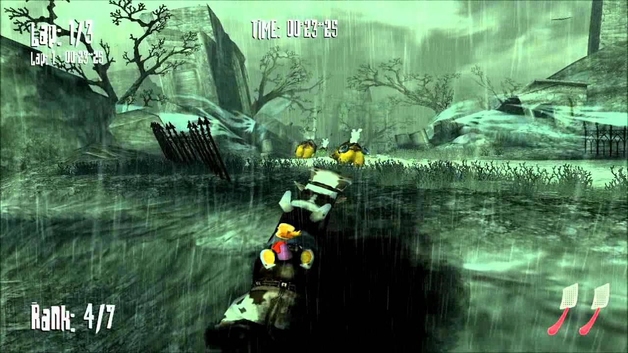 Rayman Raving Rabbids Walkthrough Test 30 Bunnies Like A Good Race ...