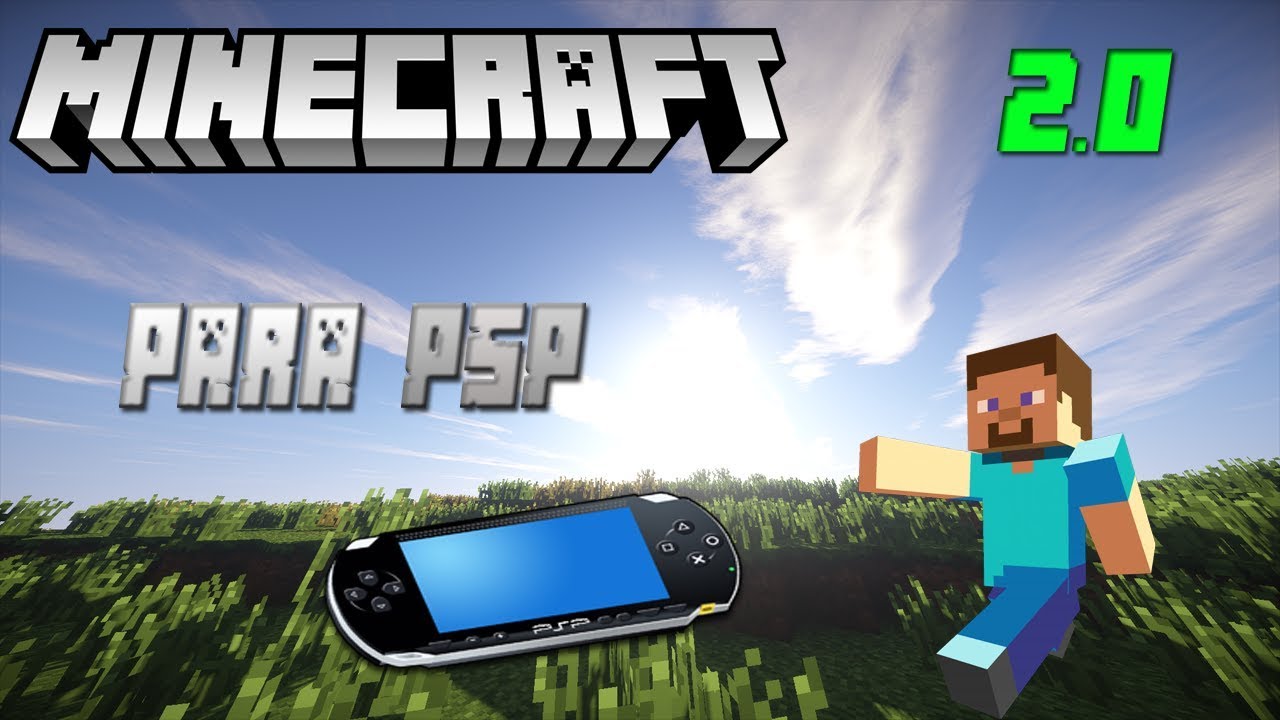 MINECRAFT PARA PSP!! Homebrews de PSP #1 - YouTube