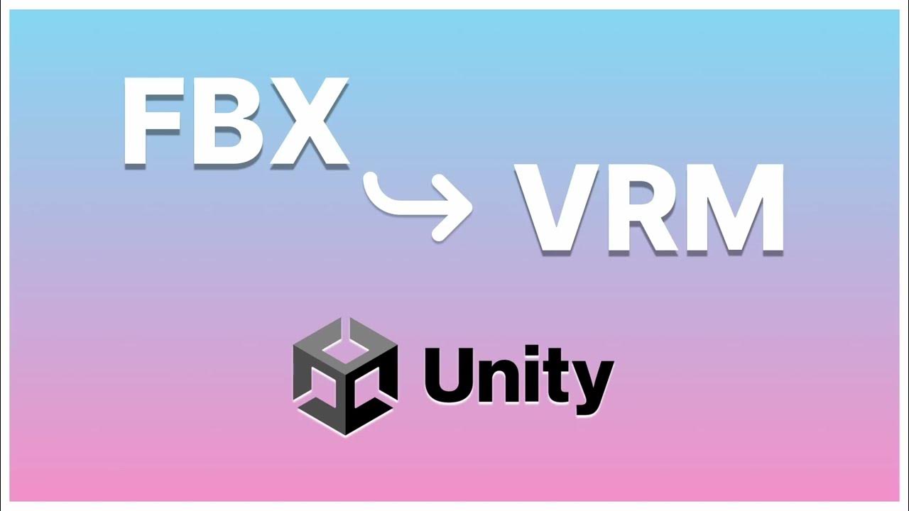 How to convert .fbx to .vrm | Botnoi Vcast - YouTube