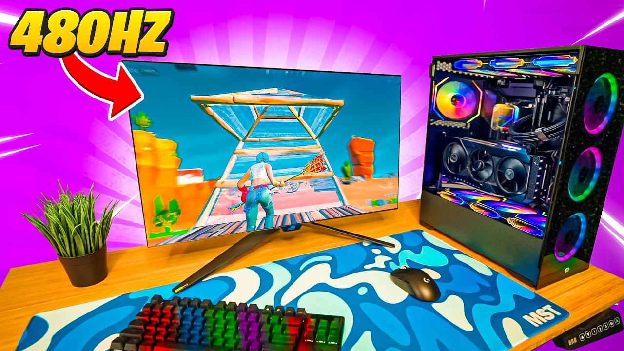 Gaming on 480HZ… - YouTube