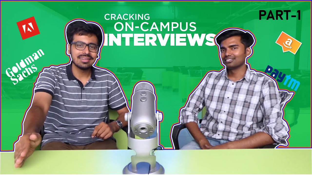 Cracking On-Campus Interviews | Part-1 | SDE Interview experiences ...