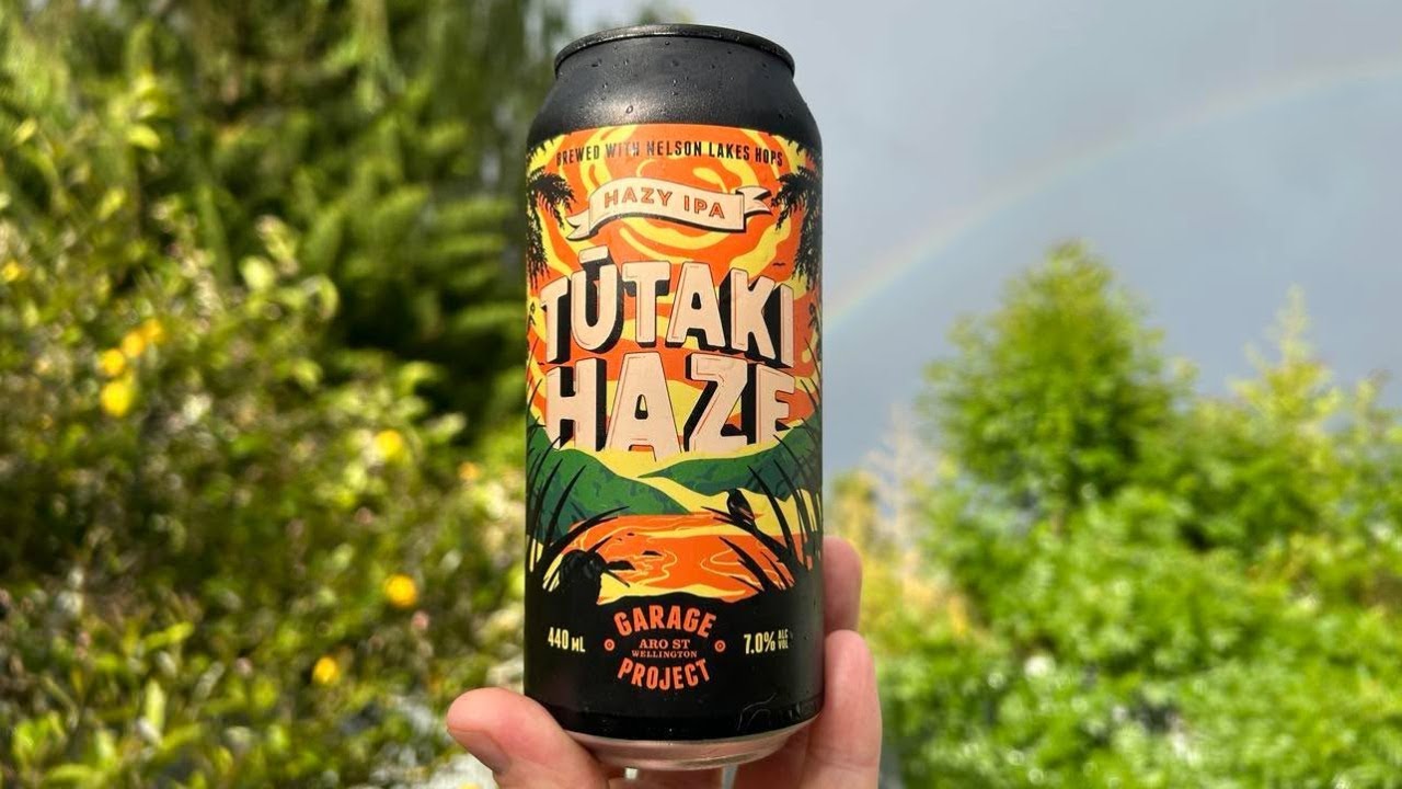 TUTAKI HAZE | Hazy IPA | Garage Project, Wellington, New Zealand | Live ...