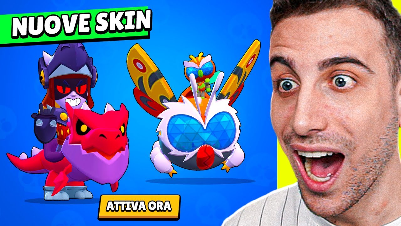 NUOVE Skin DRACO OSCURO e EVE MOTHRA! Brawl Stars ITA! - YouTube