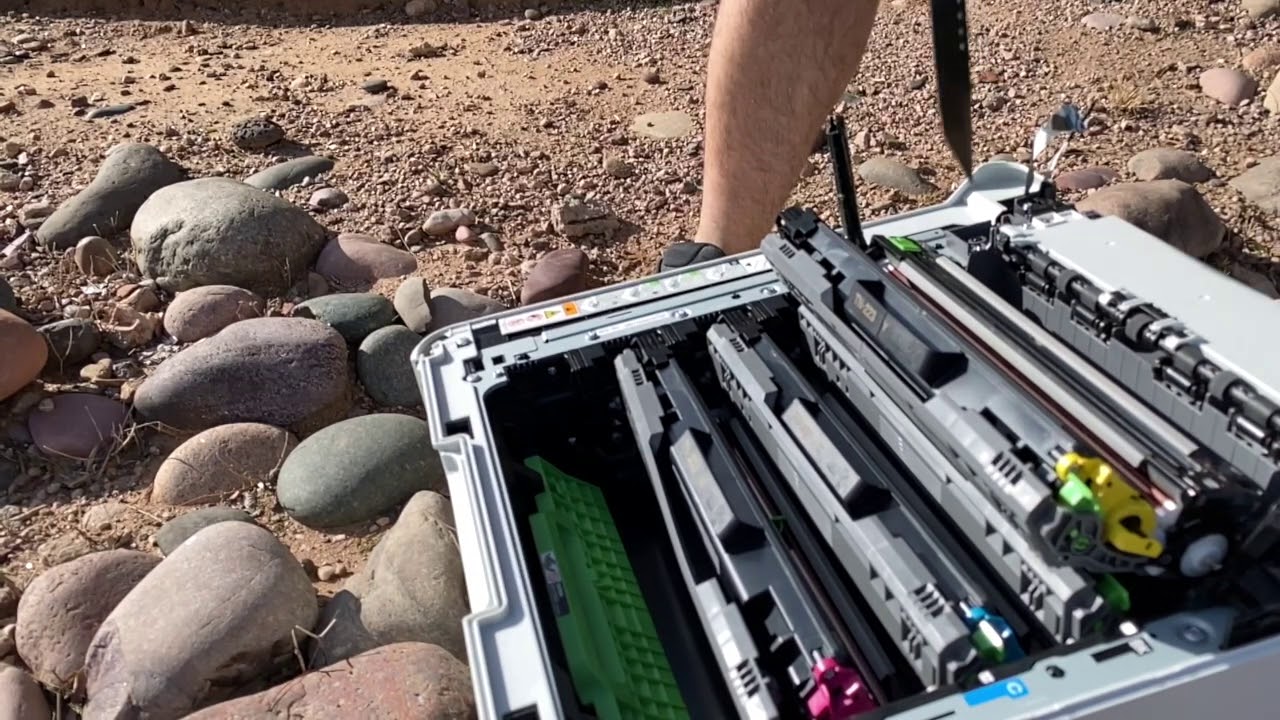 When The Shop Printer Takes A Dump - YouTube