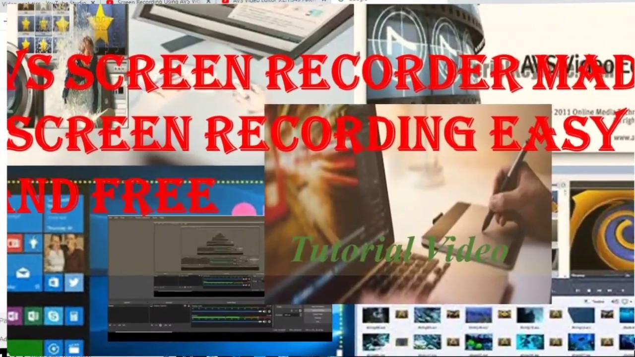AVS Screen Recorder best screen recording tool for free - YouTube