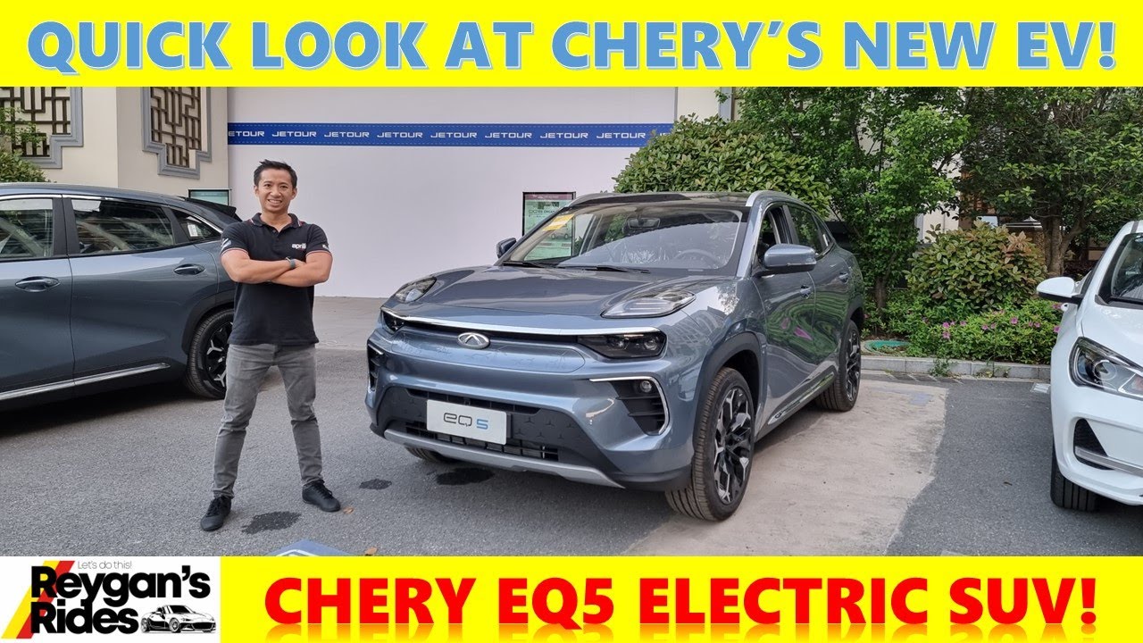 Chery EQ5 Electric Car - Quick Look and Drive! [China Drive] - YouTube