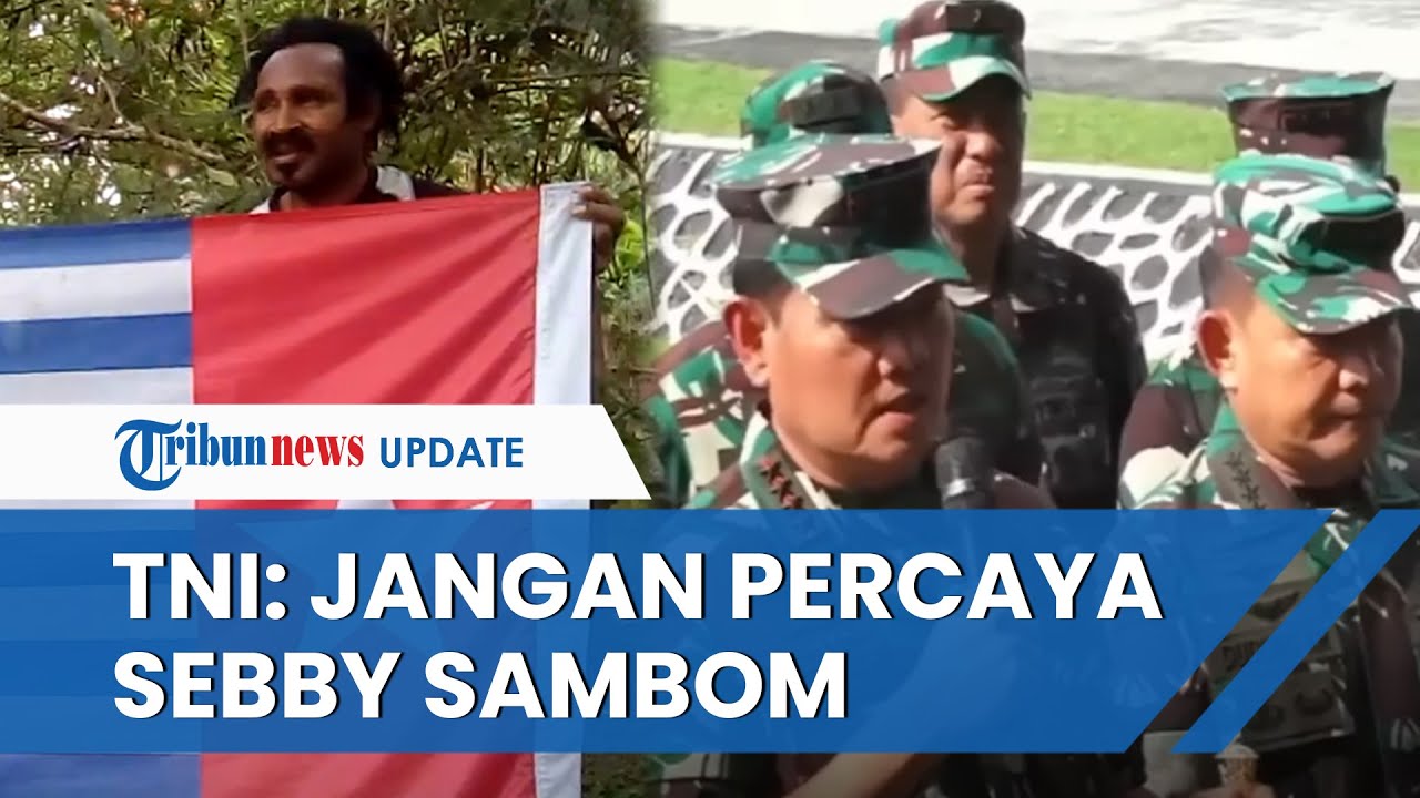 Sosok Sebby Sambom, Jubir TPNPB OPM yang Diklaim Penyebar Berita Bohong ...