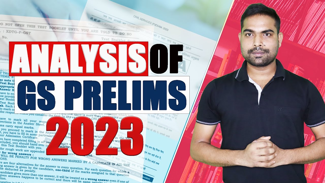 UPSC Paper-01 Prelims 2023 || Complete Analysis Of Prelims 2023 In ONE ...