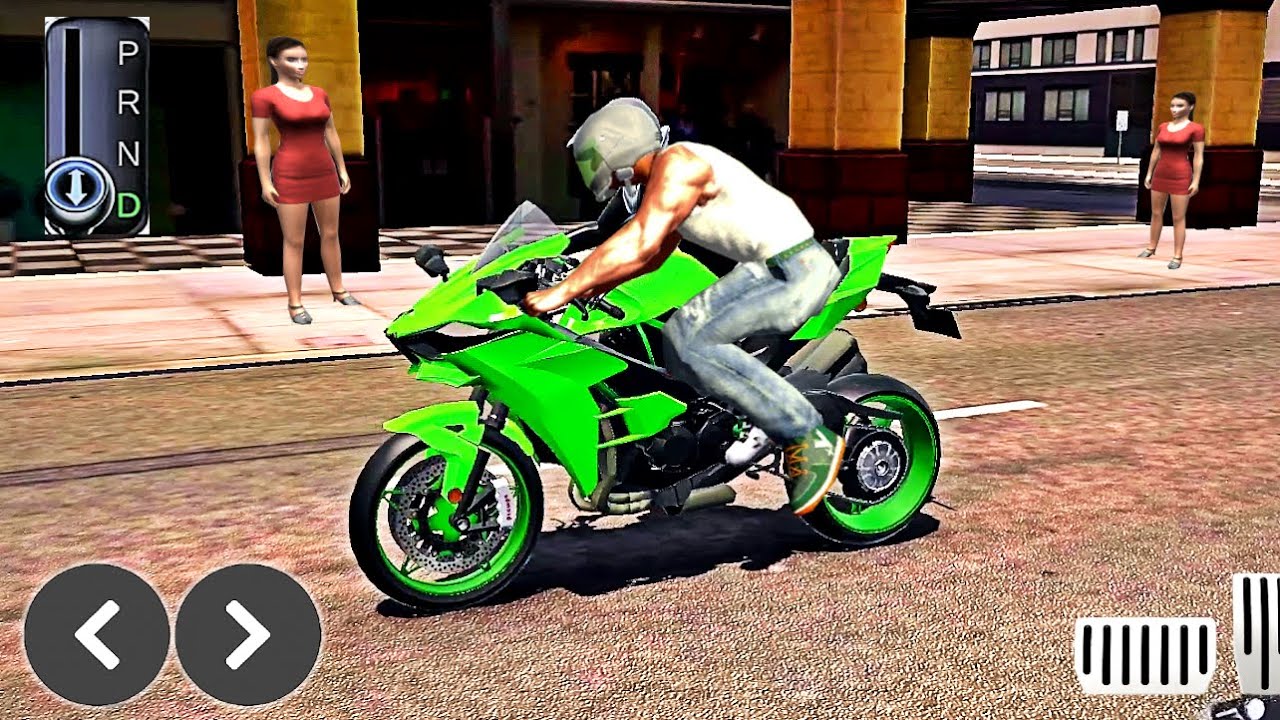 Kawasaki Ninja H2r Ultimate Motorcycle Simulator Free roam & Stunts ...