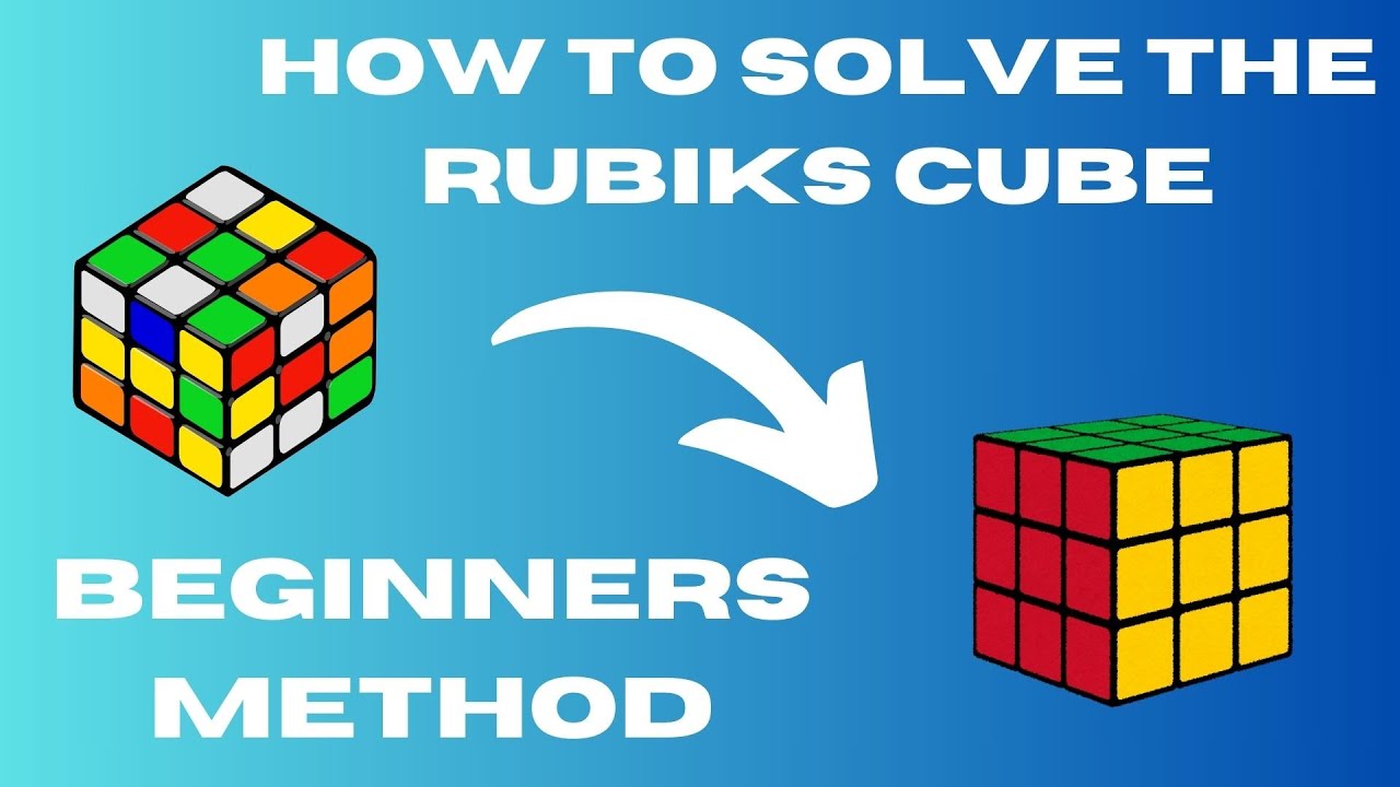 How to solve the Rubiks Cube - Beginners Method - YouTube