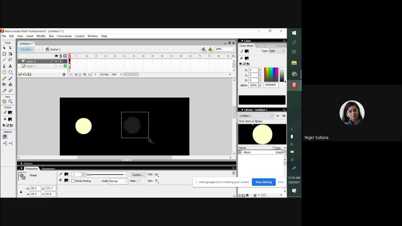 Frame by Frame Animation [Macromedia Flash 8] - YouTube