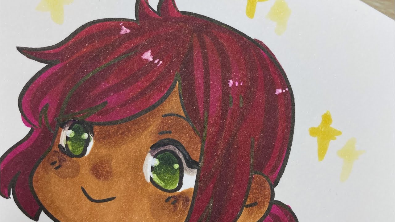 How To Color Hair With Ohuhu Markers YouTube How To Color Hair With Ohuhu Markers YouTube